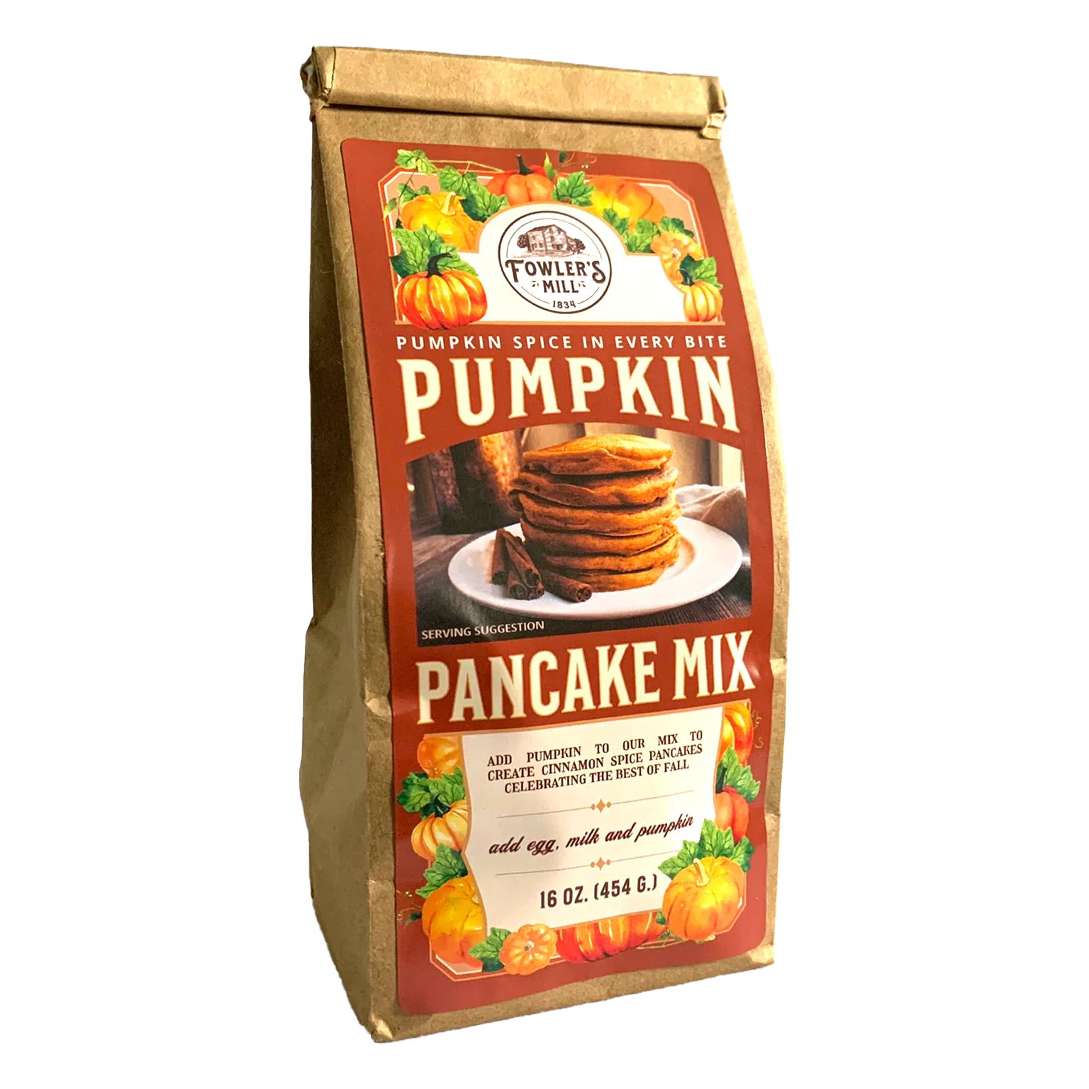 Fowler's Mill Pumpkin Pancake Mix – Richards Maple Products