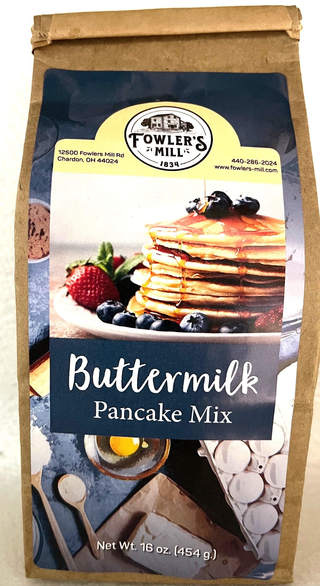Fowler's Mill Buttermilk Pancake Mix – Richards Maple Products