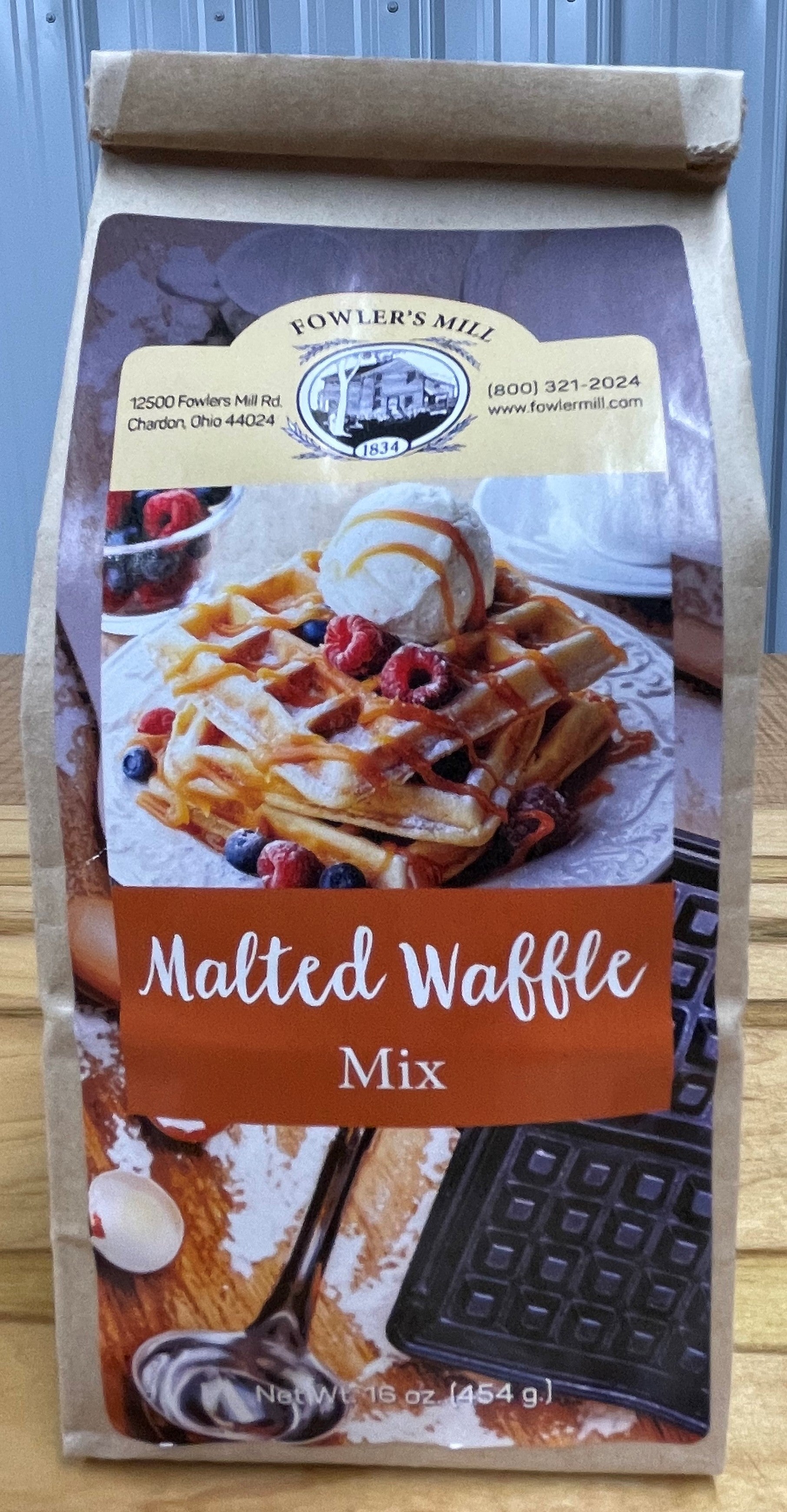 Fowler's Mill Malted Waffle Mix – Richards Maple Products