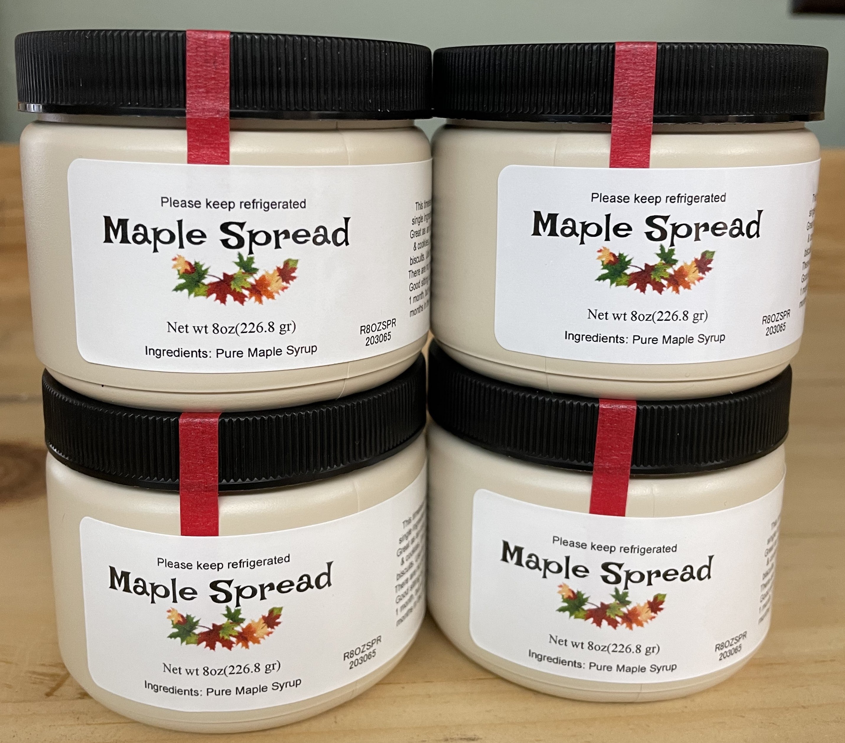 Pure Ohio Maple Spread | 4 Pack 8oz containers | Richards Maple ...