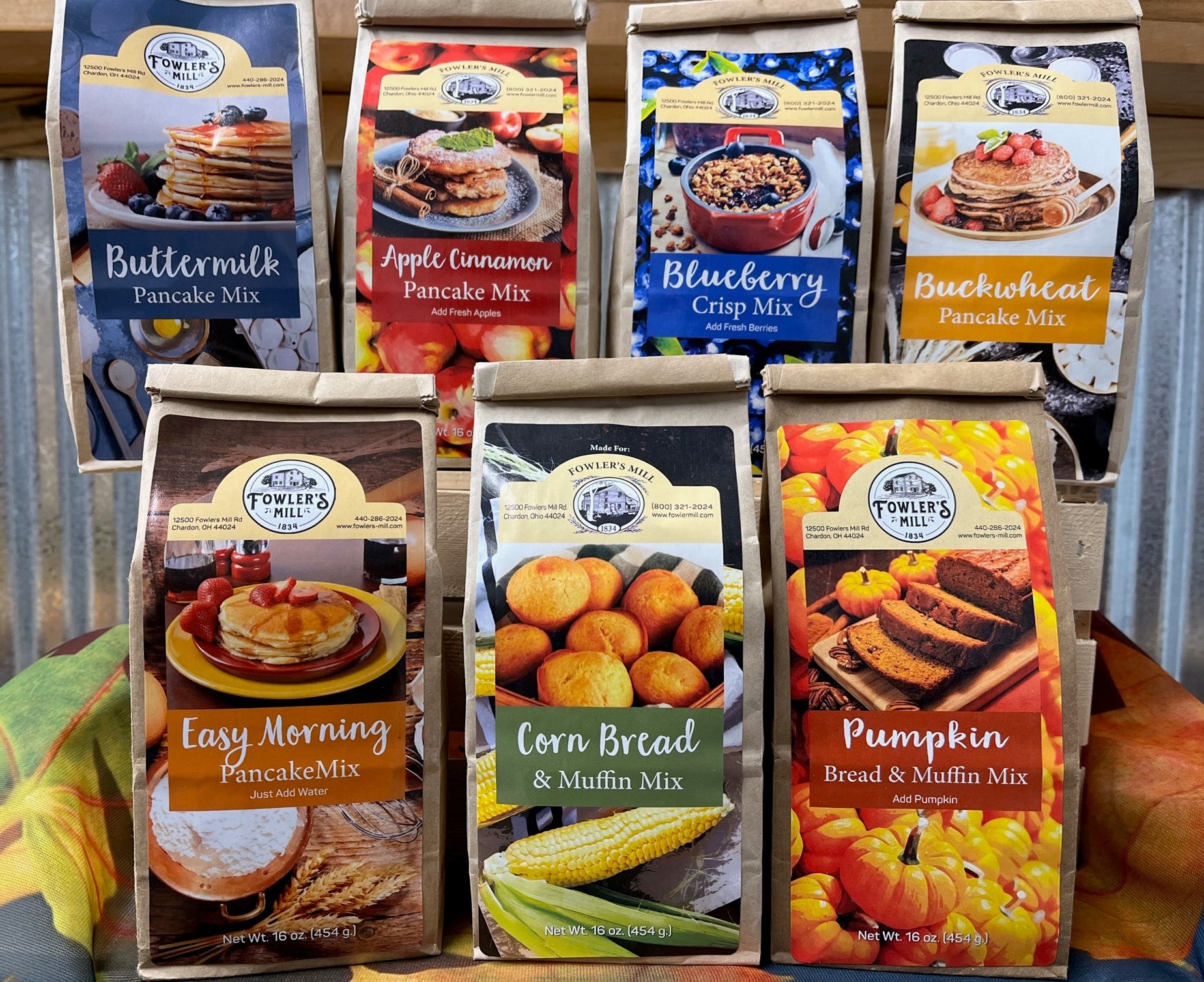 Fowler's Mill Mixes| Richards Maple Products